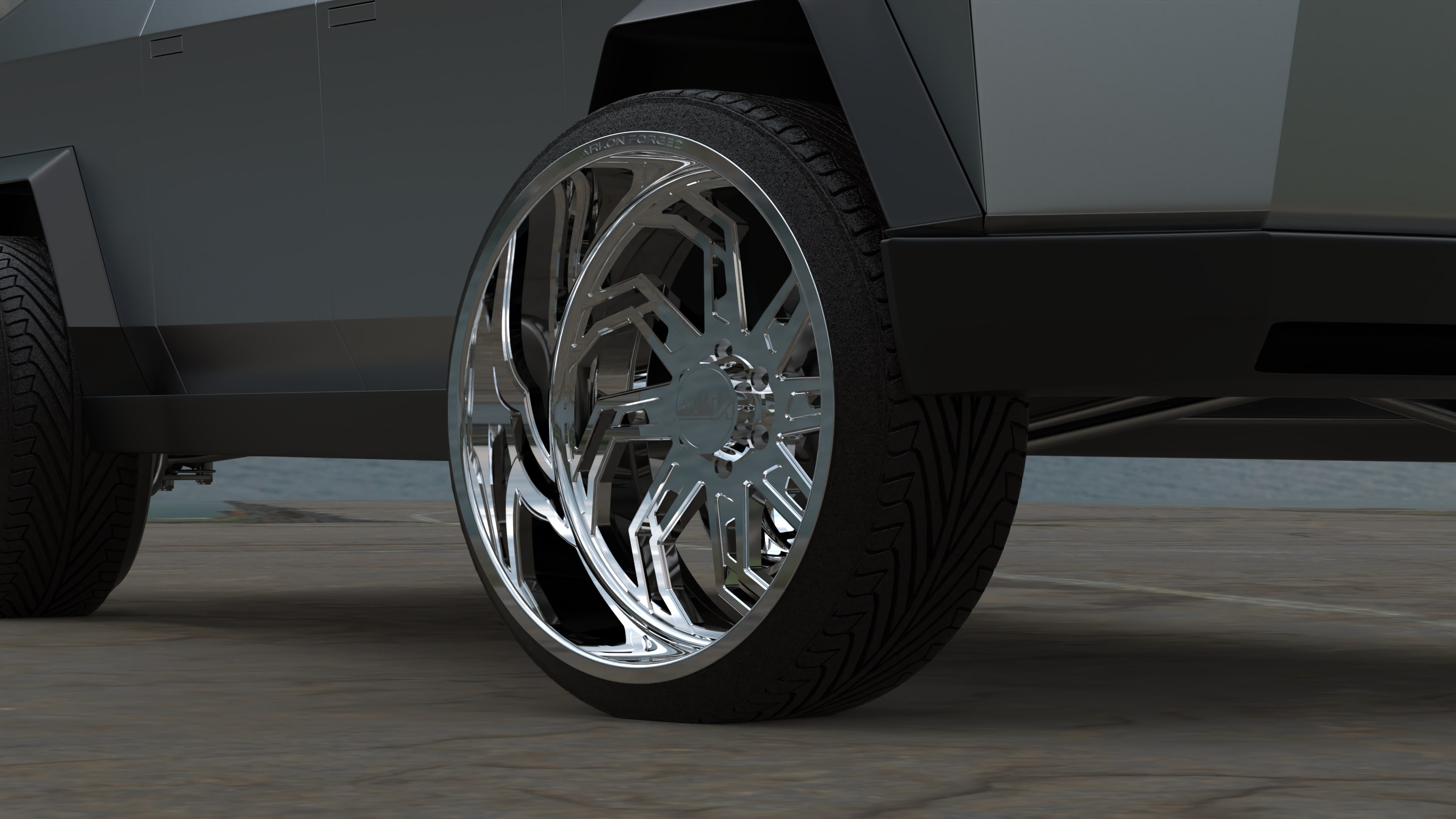 ARKON FORGED Miami on Cyber Truck | ARKON OFF-ROAD