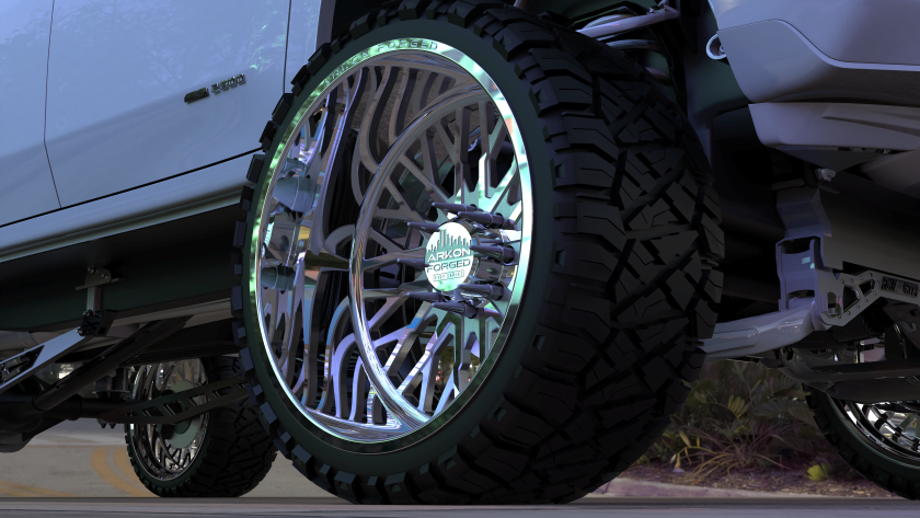 ARKON FORGED Dallas on 2024 Chevy Silverado | ARKON OFF-ROAD