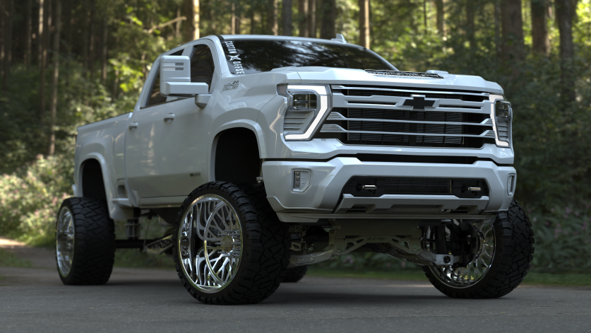 ARKON FORGED Dallas on 2024 Chevy Silverado | ARKON OFF-ROAD