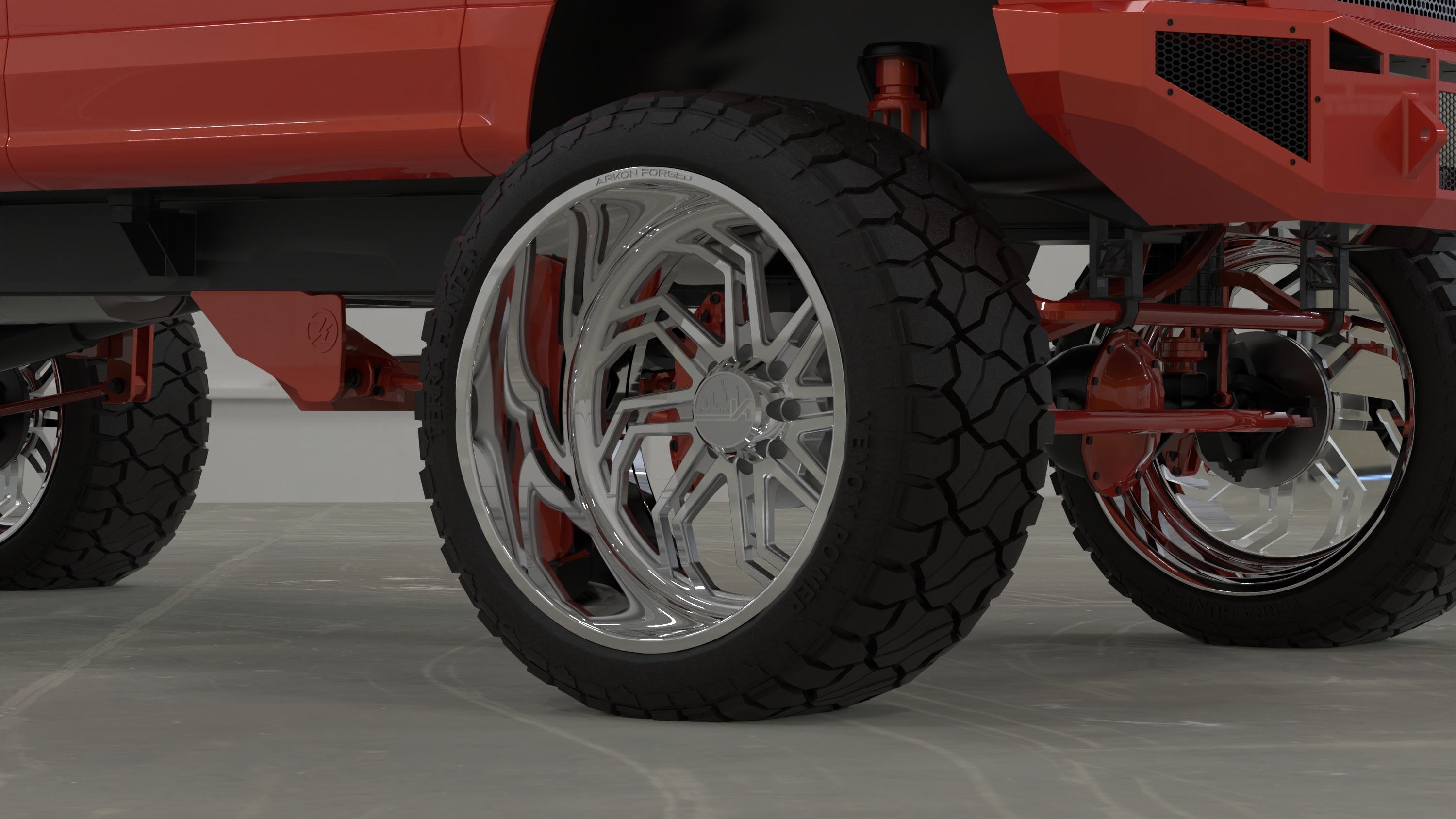 ARKON FORGED Miami on F 250 | Custom Offsets