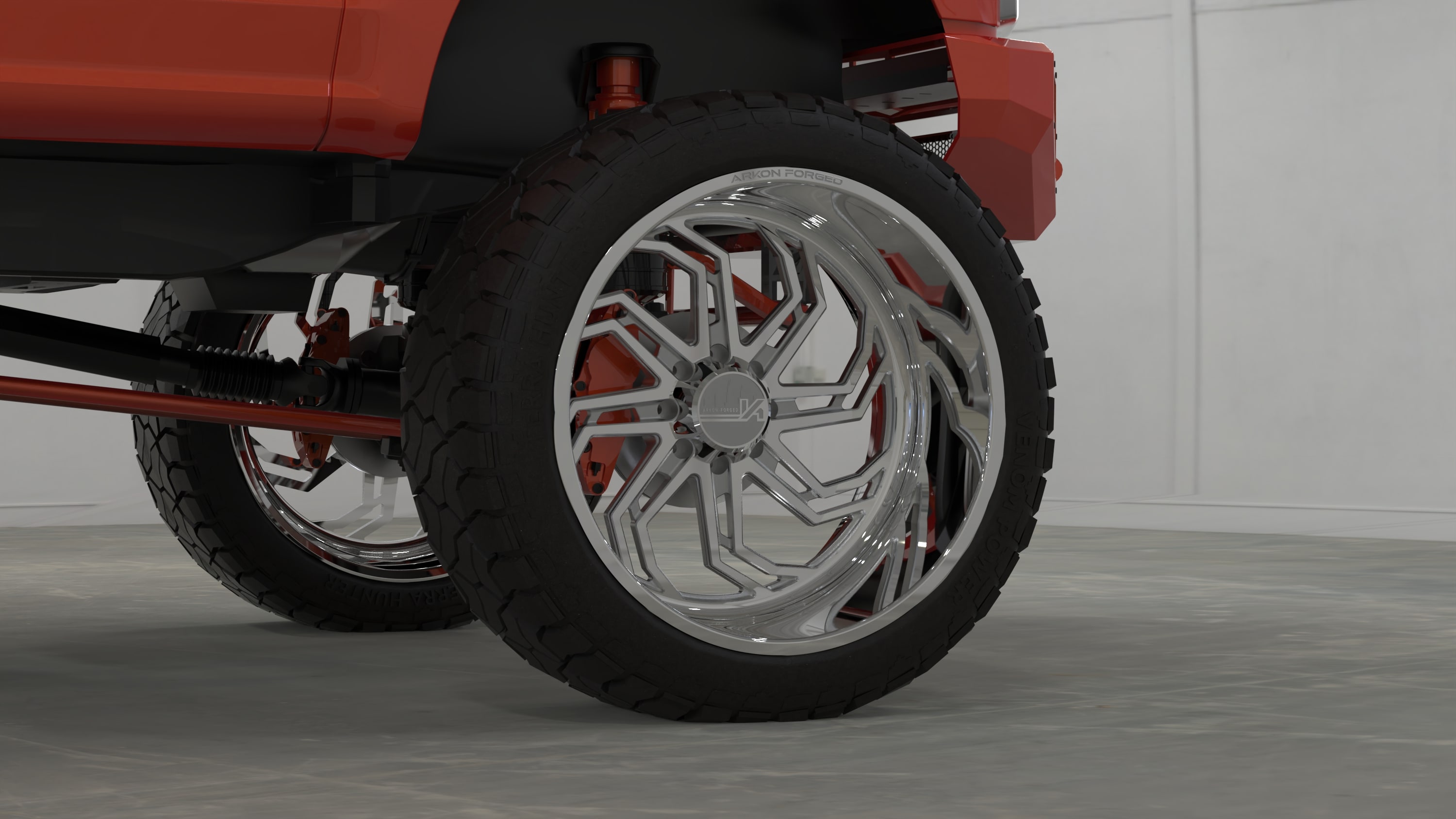 ARKON FORGED Miami on F 250 | Custom Offsets