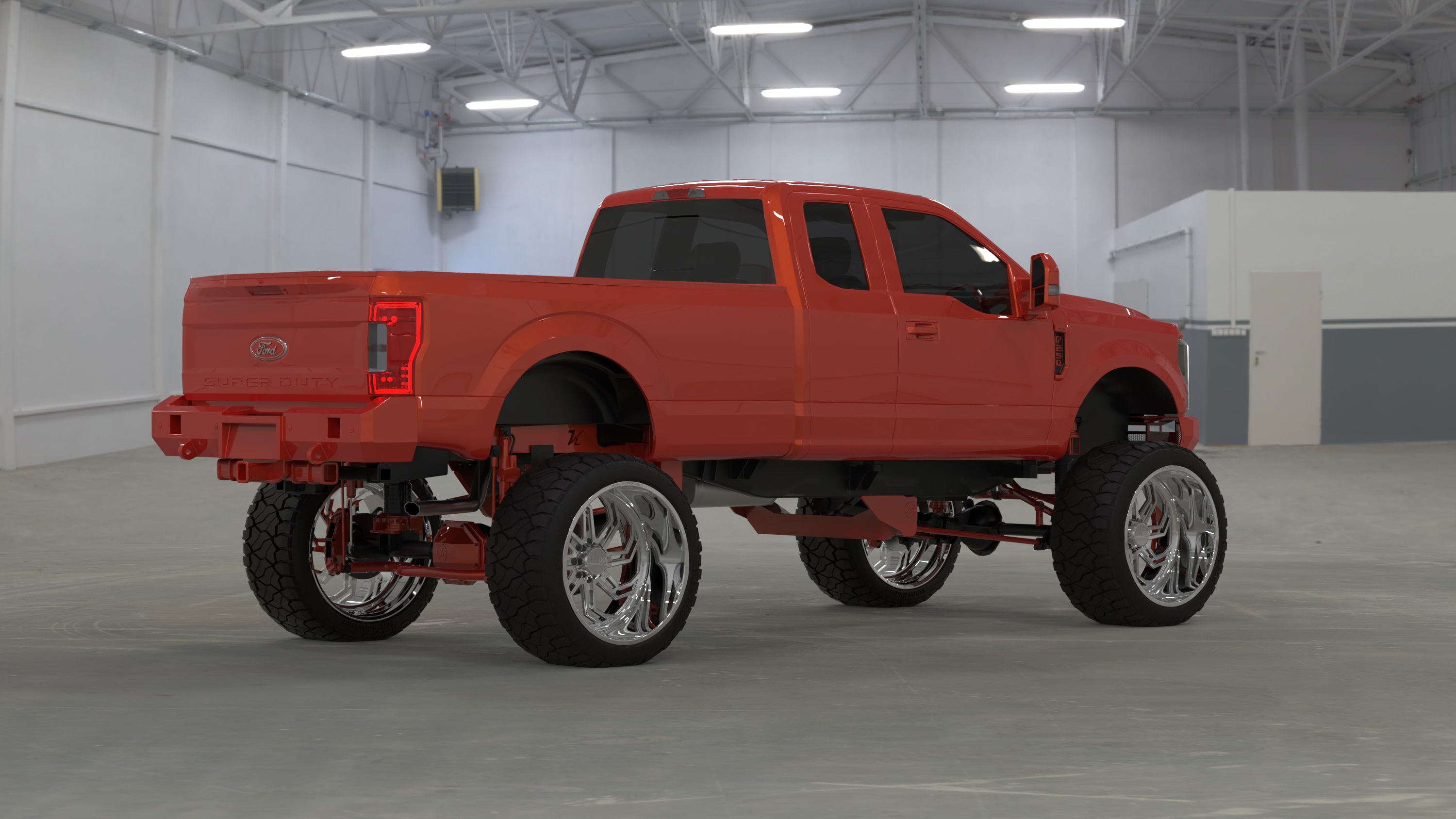 ARKON FORGED Miami on F 250 | Custom Offsets