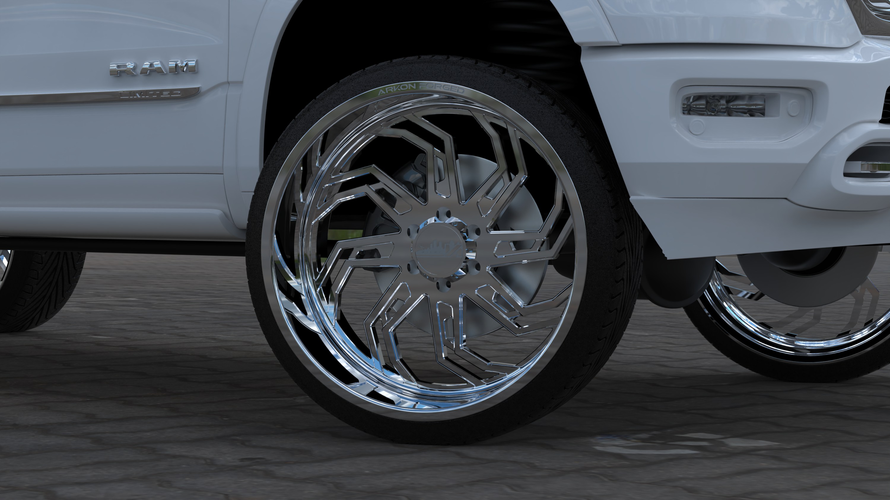 ARKON FORGED Miami on Ram 1500 | Custom Offsets