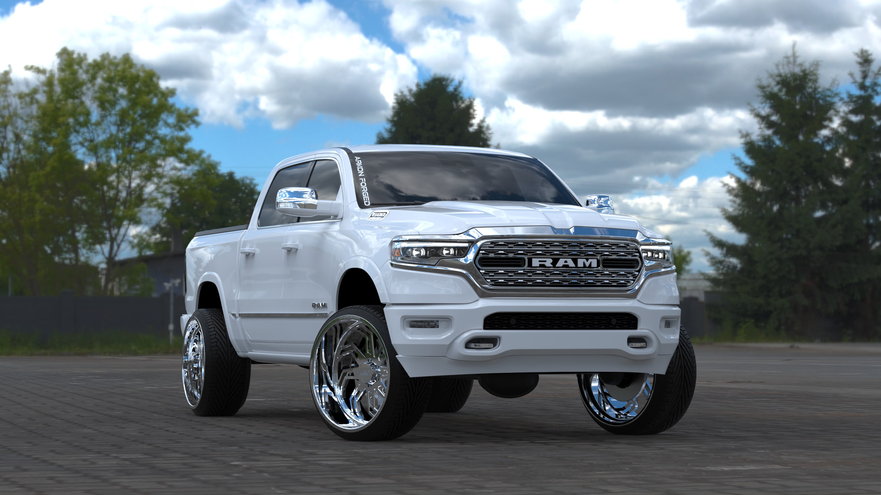 ARKON FORGED Miami on Ram 1500 | Custom Offsets