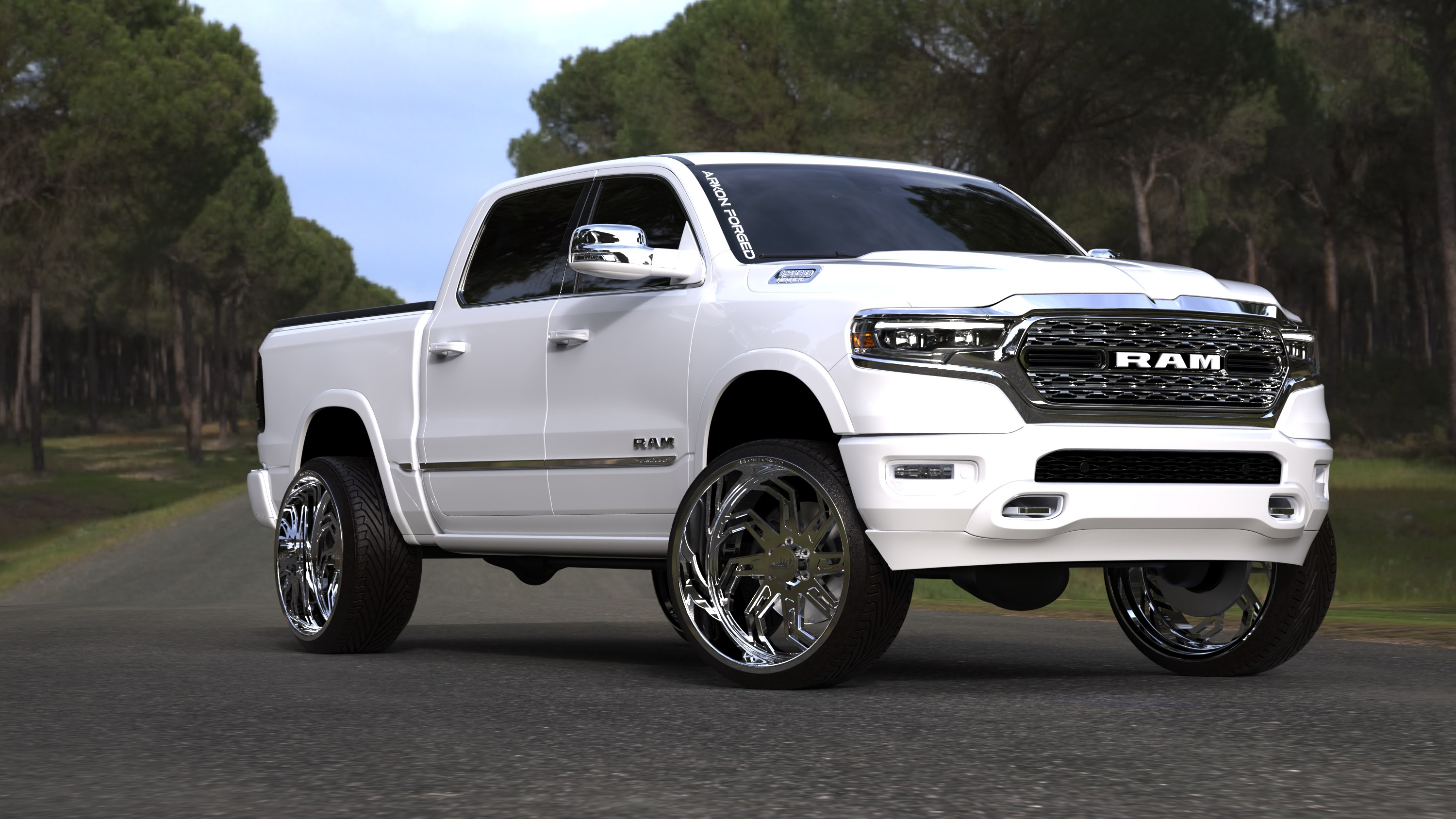 ARKON FORGED Miami on Ram 1500 | Custom Offsets