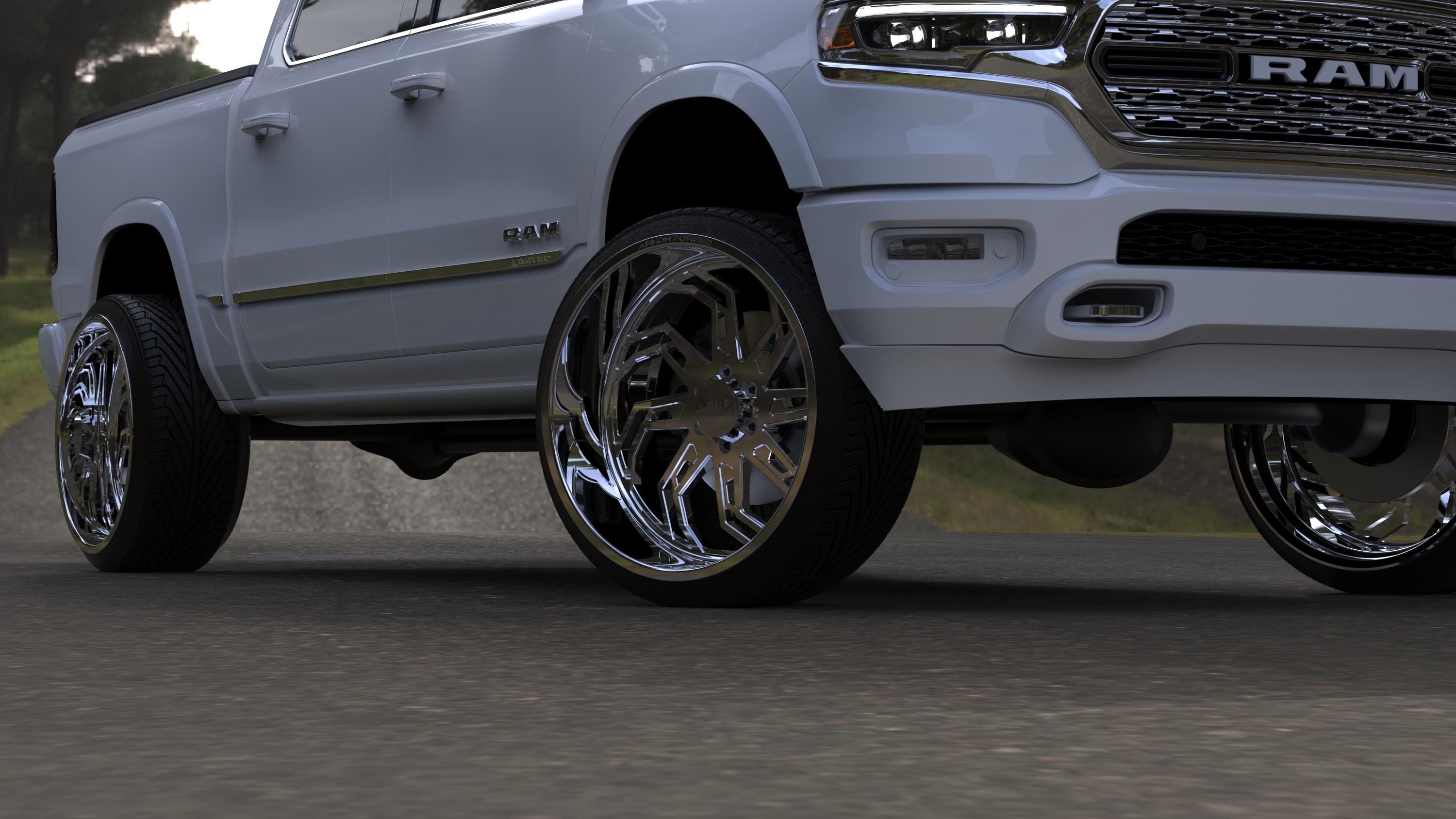 ARKON FORGED Miami on Ram 1500 | Custom Offsets