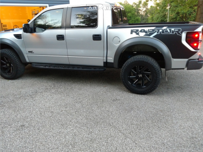 2012 Ford Raptor Wheel Offset Aggressive > 1" Outside Fender Stock ...