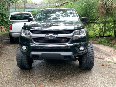 2016 Chevrolet Colorado Wheel Offset Aggressive > 1" Outside Fender ...