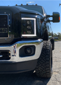 2016 Ford F-350 Super Duty Wheel Offset Super Aggressive 3"-5" Leveling ...