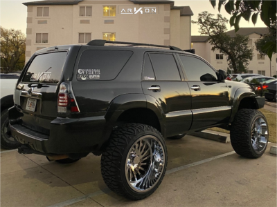 2006 Toyota 4Runner Wheel Offset Aggressive > 1" Outside Fender ...