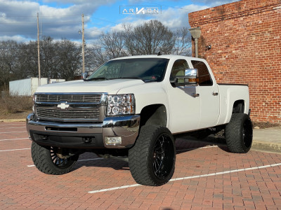 2008 Chevrolet Silverado 2500 HD Wheel Offset Super Aggressive 3"-5 ...