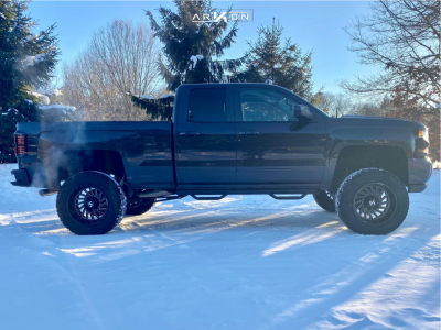2016 Chevrolet Silverado 1500 Wheel Offset Super Aggressive 3"-5 ...