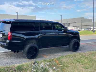 2017 Chevrolet Suburban Wheel Offset Super Aggressive 3"-5" Suspension ...