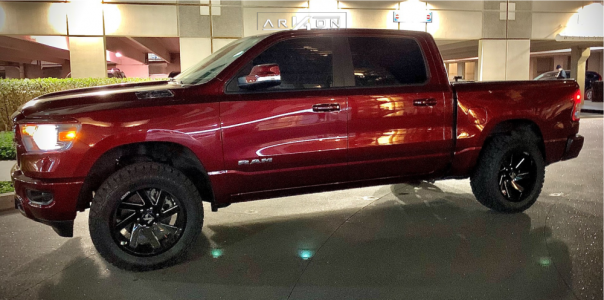 2019 Ram 1500 Wheel Offset Super Aggressive 3"-5" Leveling Kit ...
