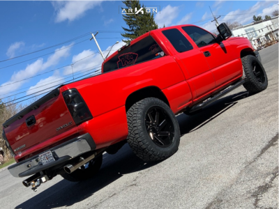 2004 Chevrolet Silverado 1500 Wheel Offset Slightly Aggressive Leveling ...