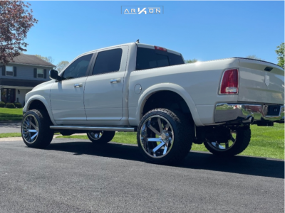 2017 Ram 1500 Wheel Offset Super Aggressive 3"-5" Suspension Lift 6 ...