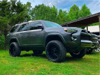 2016 Toyota 4Runner Wheel Offset Aggressive > 1" Outside Fender ...