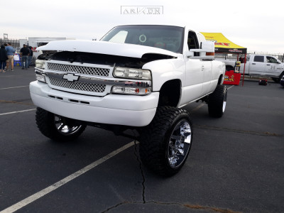 2001 Chevrolet Silverado 2500 HD Wheel Offset Super Aggressive 3"-5 ...
