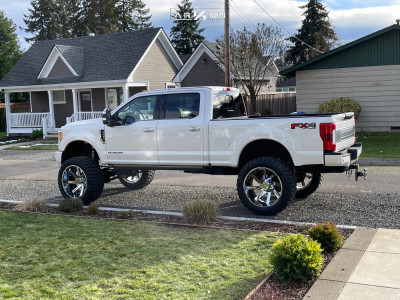 2019 Ford F-350 Super Duty Wheel Offset Hella Stance >5" Suspension ...