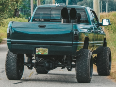 1998 Dodge Ram 2500 Wheel Offset Hella Stance >5" Suspension Lift 5.5 ...