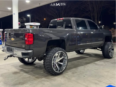 2015 Chevrolet Silverado 1500 Wheel Offset Super Aggressive 3"-5 ...