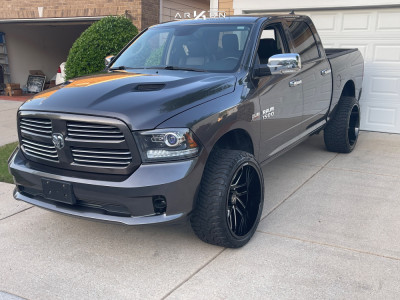 2016 Ram 1500 Wheel Offset Super Aggressive 3"-5" Suspension Lift 4 ...