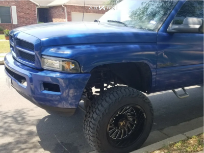 1997 Dodge Ram 2500 Wheel Offset Aggressive > 1" Outside Fender ...