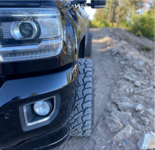 2015 GMC Sierra 2500 HD Wheel Offset Super Aggressive 3"-5" Leveling ...