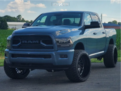 2015 Ram 1500 Wheel Offset Super Aggressive 3"-5" Suspension Lift 4 ...