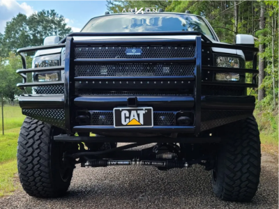 2001 Ford F-250 Super Duty Wheel Offset Aggressive > 1" Outside Fender ...