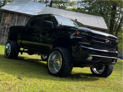 2022 Chevrolet Silverado 1500 Wheel Offset Hella Stance >5" Suspension ...