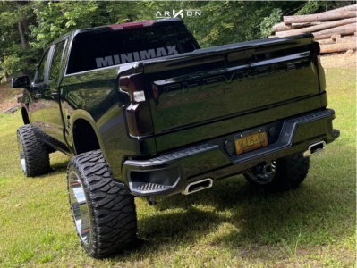 2022 Chevrolet Silverado 1500 Wheel Offset Hella Stance >5" Suspension ...
