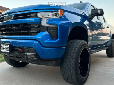 2022 Chevrolet Silverado 1500 Wheel Offset Aggressive > 1" Outside ...