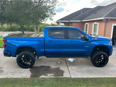 2022 Chevrolet Silverado 1500 Wheel Offset Aggressive > 1" Outside ...