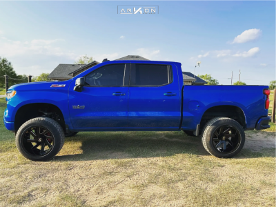 2022 Chevrolet Silverado 1500 Wheel Offset Aggressive > 1" Outside ...