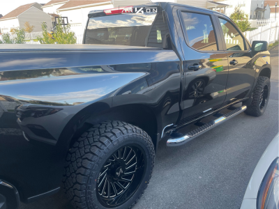 2022 Chevrolet Silverado 1500 Wheel Offset Aggressive > 1" Outside ...