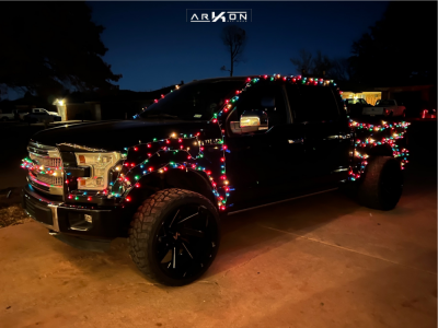 2015 Ford F-150 Wheel Offset Hella Stance >5" Leveling Kit | 2503319 ...