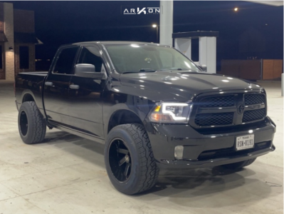 2018 Ram 1500 Wheel Offset Hella Stance >5" Suspension Lift 2.5 ...