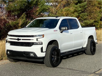2019 Chevrolet Silverado 1500 Wheel Offset Super Aggressive 3"-5 ...