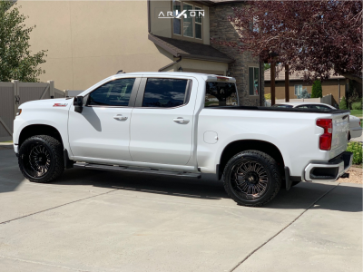 2019 Chevrolet Silverado 1500 Wheel Offset Super Aggressive 3"-5 ...