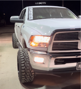 2010 Dodge Ram 2500 Wheel Offset Hella Stance >5" Suspension Lift 3 ...