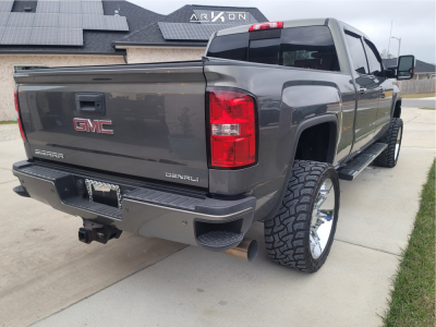 2017 GMC Sierra 2500 HD Wheel Offset Aggressive > 1" Outside Fender ...