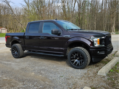 2020 Ford F-150 Wheel Offset Aggressive > 1" Outside Fender Leveling ...