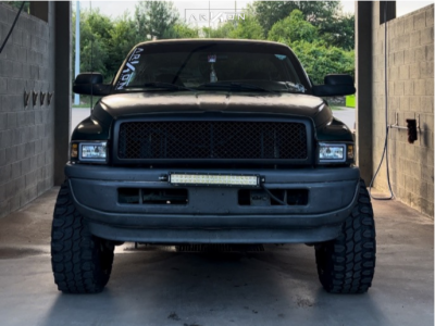 1998 Dodge Ram 1500 Wheel Offset Super Aggressive 3"-5" Suspension Lift ...