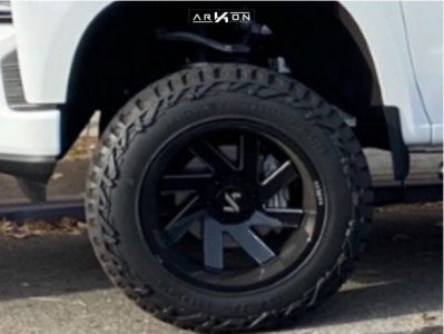 2021 Chevrolet Silverado 1500 Wheel Offset Super Aggressive 3"-5 ...