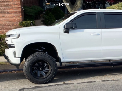 2021 Chevrolet Silverado 1500 Wheel Offset Super Aggressive 3"-5 ...