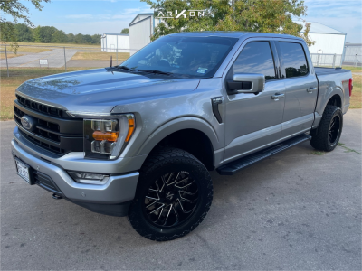 2022 Ford F-150 Wheel Offset Aggressive > 1" Outside Fender Leveling ...