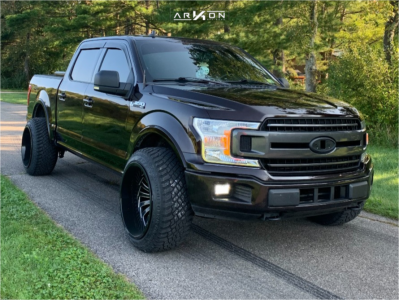 2020 Ford F-150 Wheel Offset Hella Stance >5" Stock | 2772825 | ARKON ...