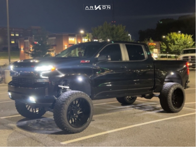 2020 Chevrolet Silverado 1500 Wheel Offset Super Aggressive 3"-5 ...