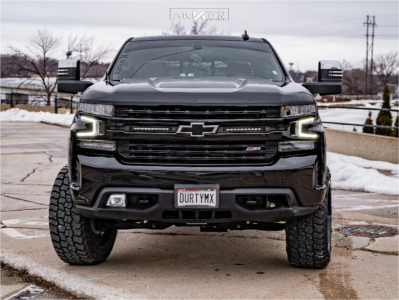2021 Chevrolet Silverado 1500 Wheel Offset Aggressive > 1" Outside ...